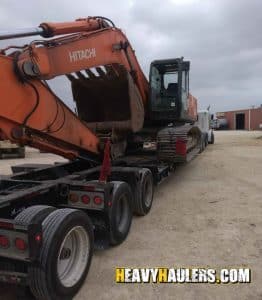 excavator-shipping-transport - Heavy Haulers BlogHeavy Haulers Blog
