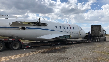 Airplane Transport | Fuselage Shipping | Heavy Haulers