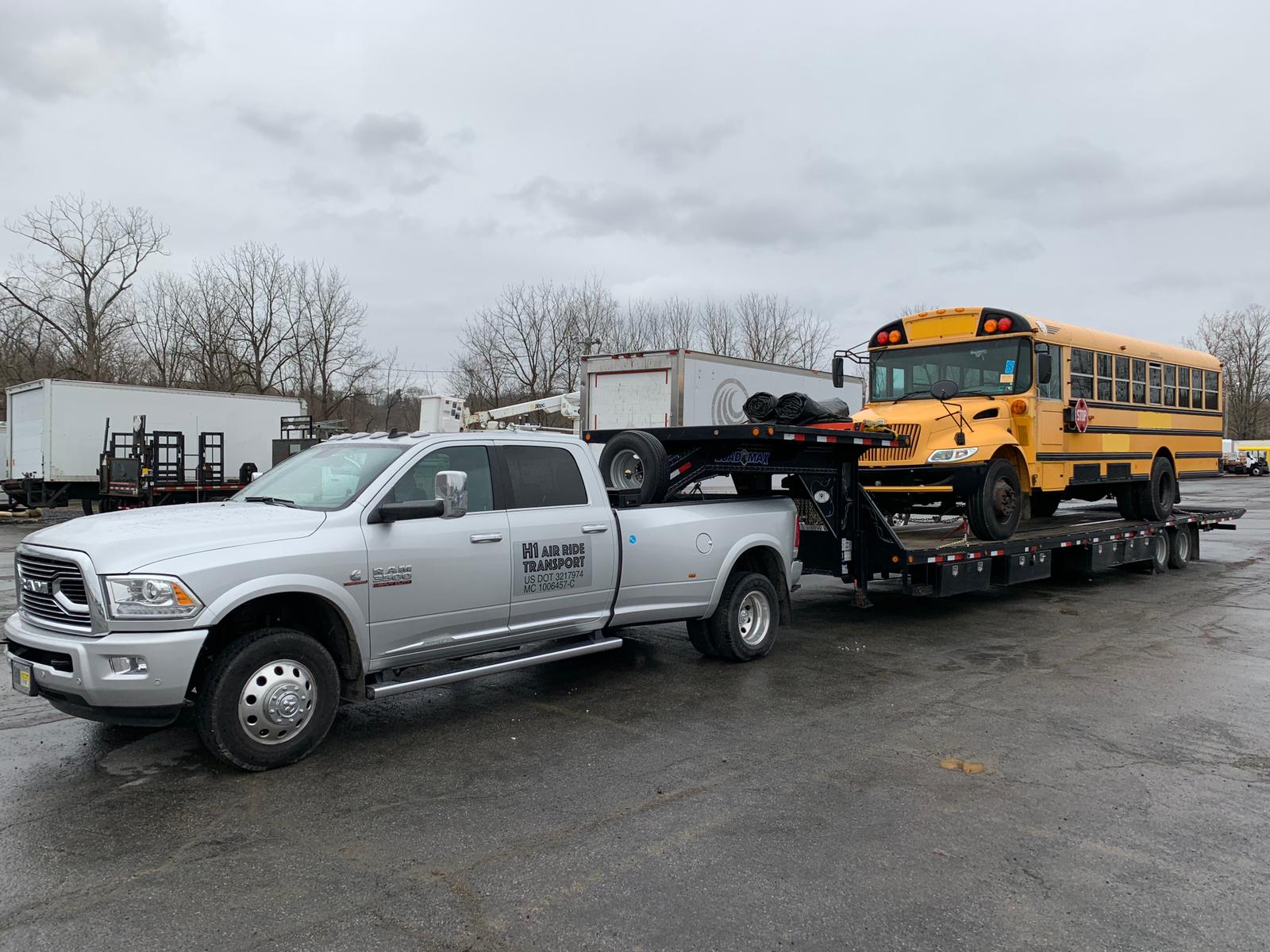 School Bus Shipping Services | Heavy Haulers | (800) 908-6206
