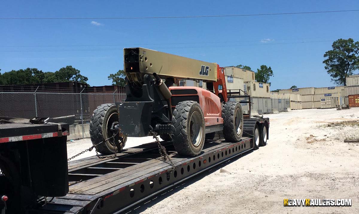 Construction Lift Transportation Services from Heavy Haulers