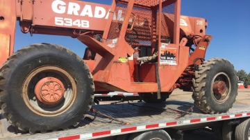 Gradall Construction Equipment Shipping | Heavy Haulers | (800) 908-6206