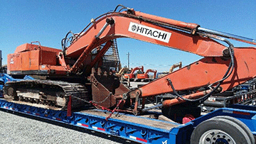 Excavator Transportation Services | Heavy Haulers | (800) 908-6206