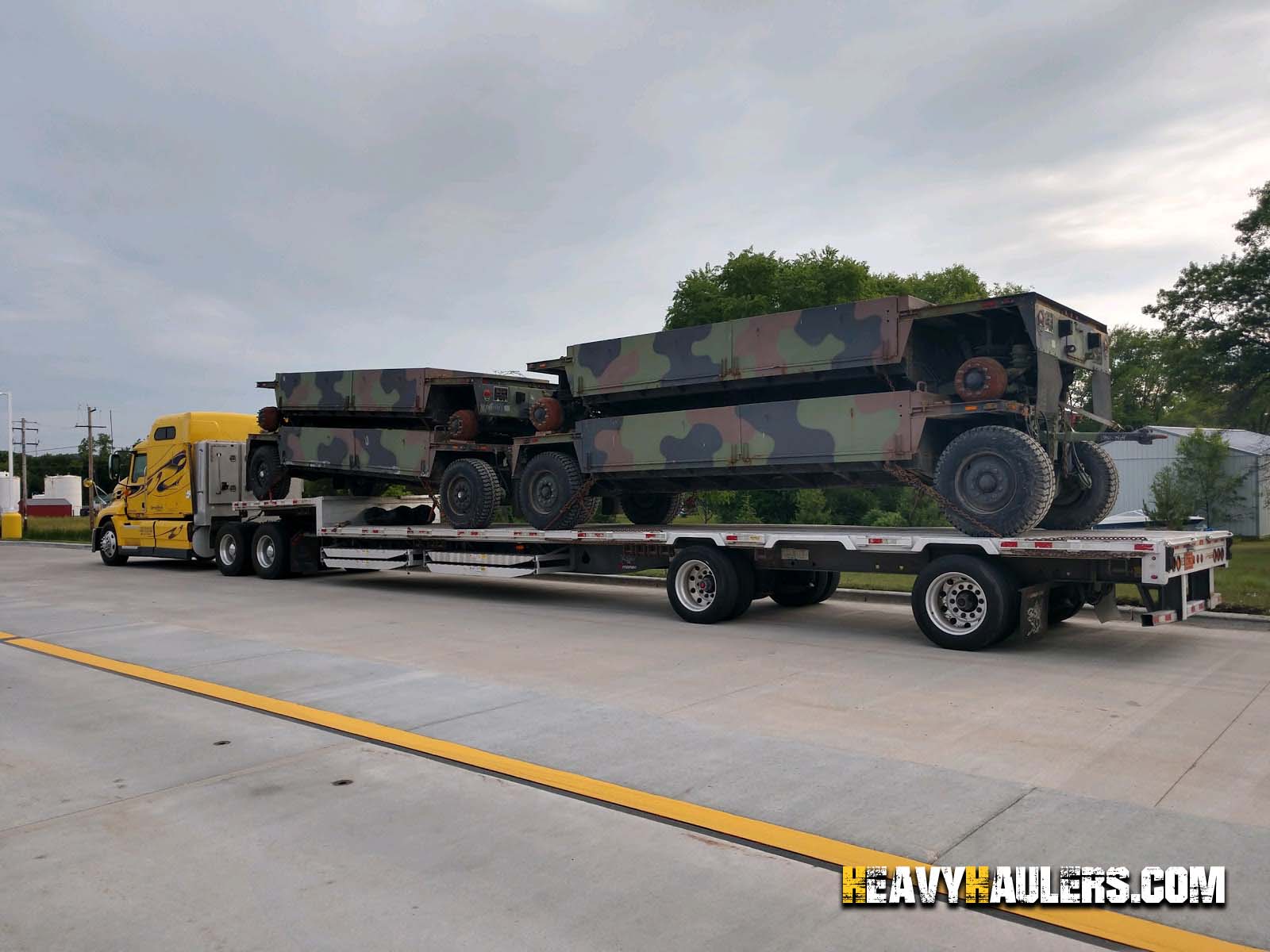 Military Truck Shipping | Heavy Haulers | (800) 908-6206