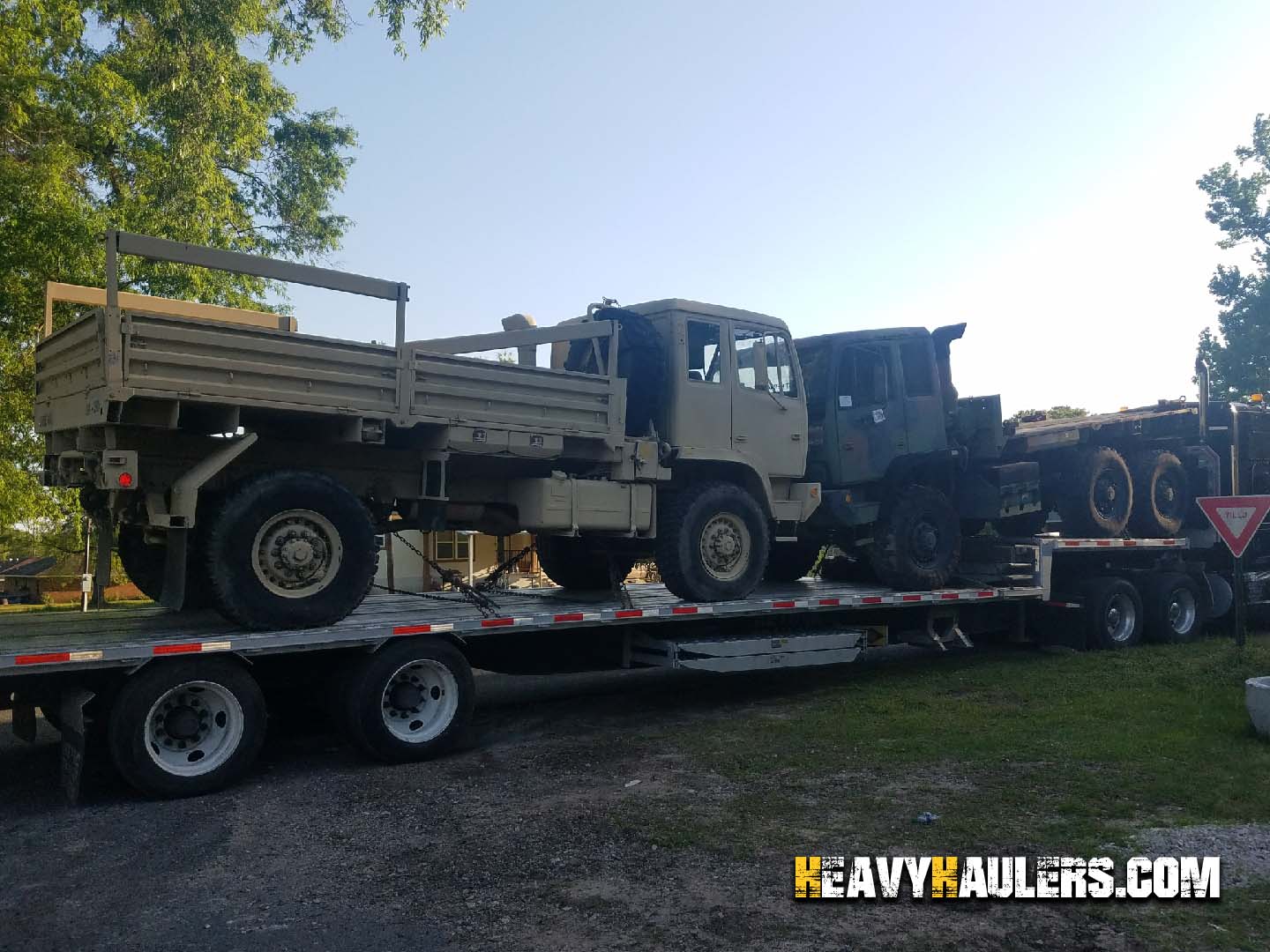 Military Truck Shipping | Heavy Haulers | (800) 908-6206