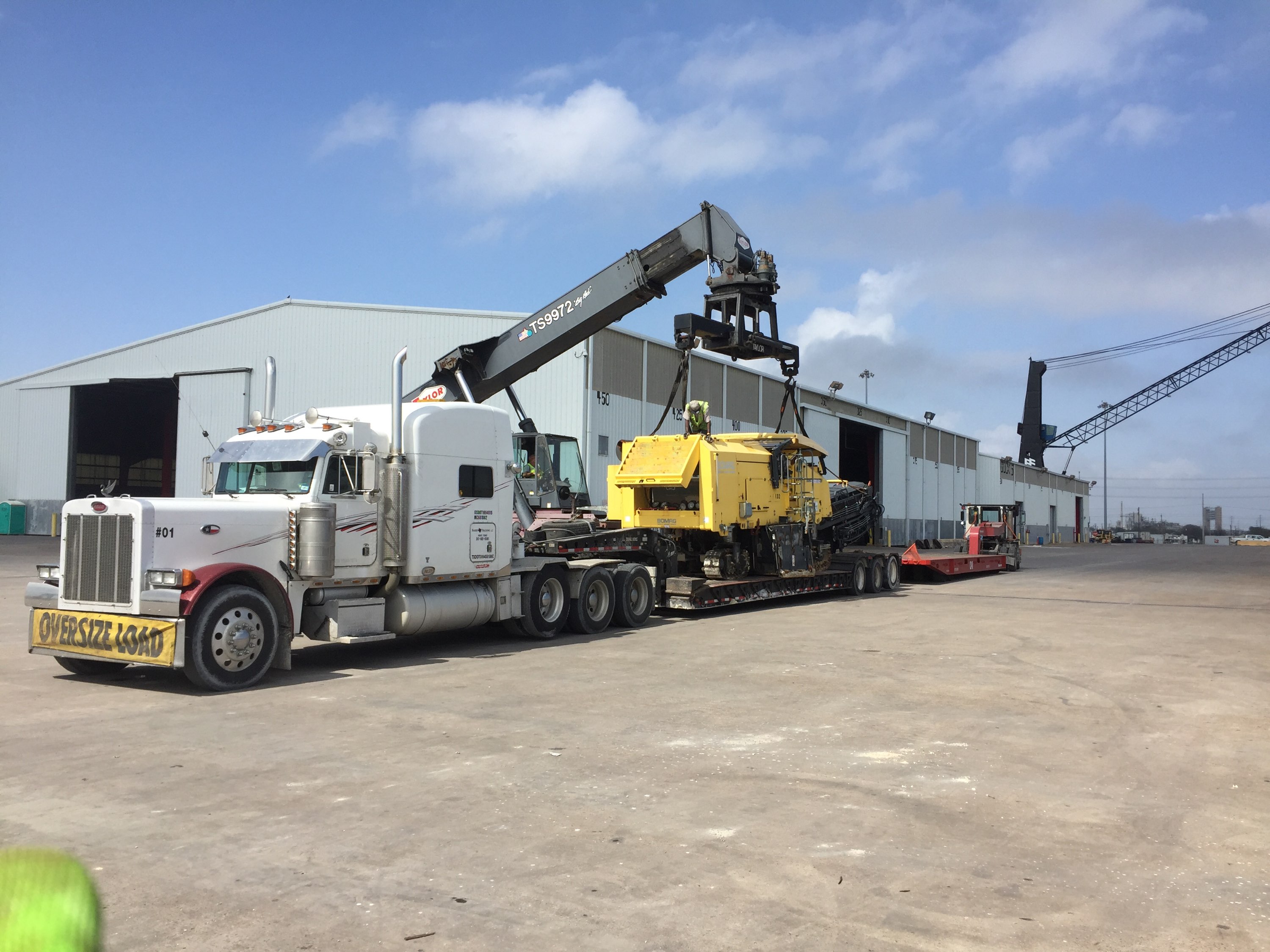 Paving Equipment Transport Services | Heavy Haulers | (800) 908-6206
