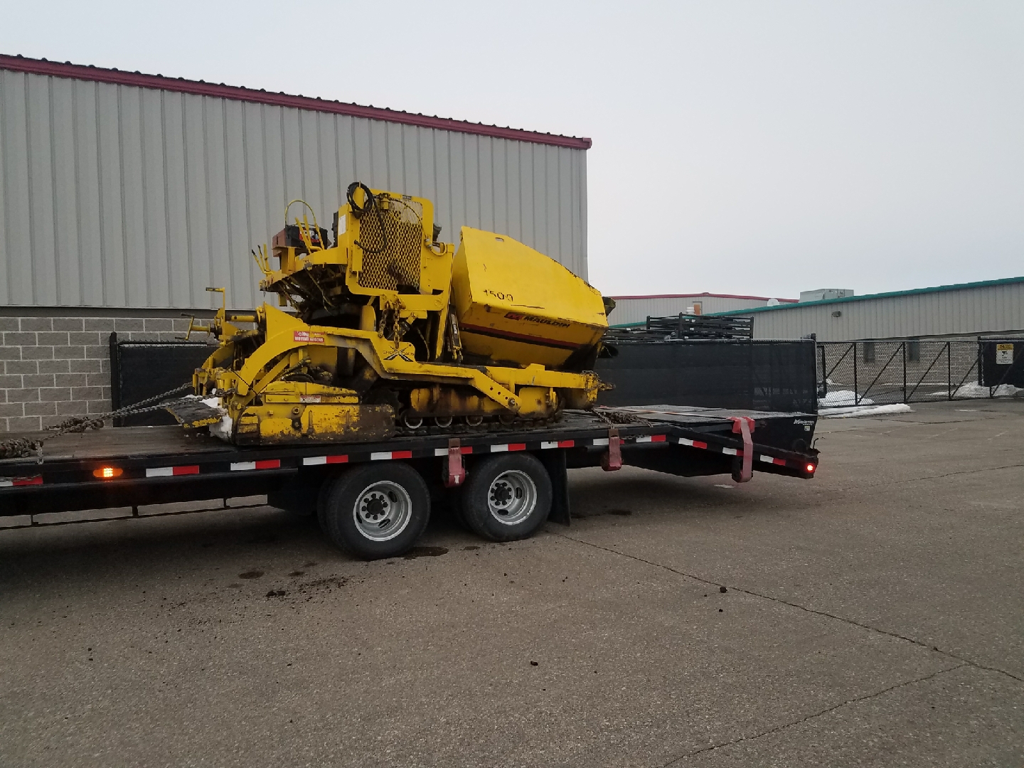 Paving Equipment Transport Services | Heavy Haulers | (800) 908-6206