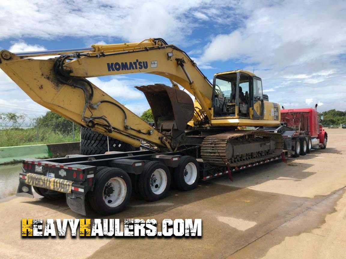 Removable Goose Neck (RGN) Trailer Transport | Heavy Haulers