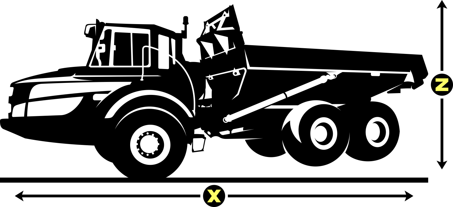 Komatsu HD785-7 Rock Truck Specs | Length, Width, Height