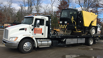 Street Sweeper Shipping Services | Heavy Haulers