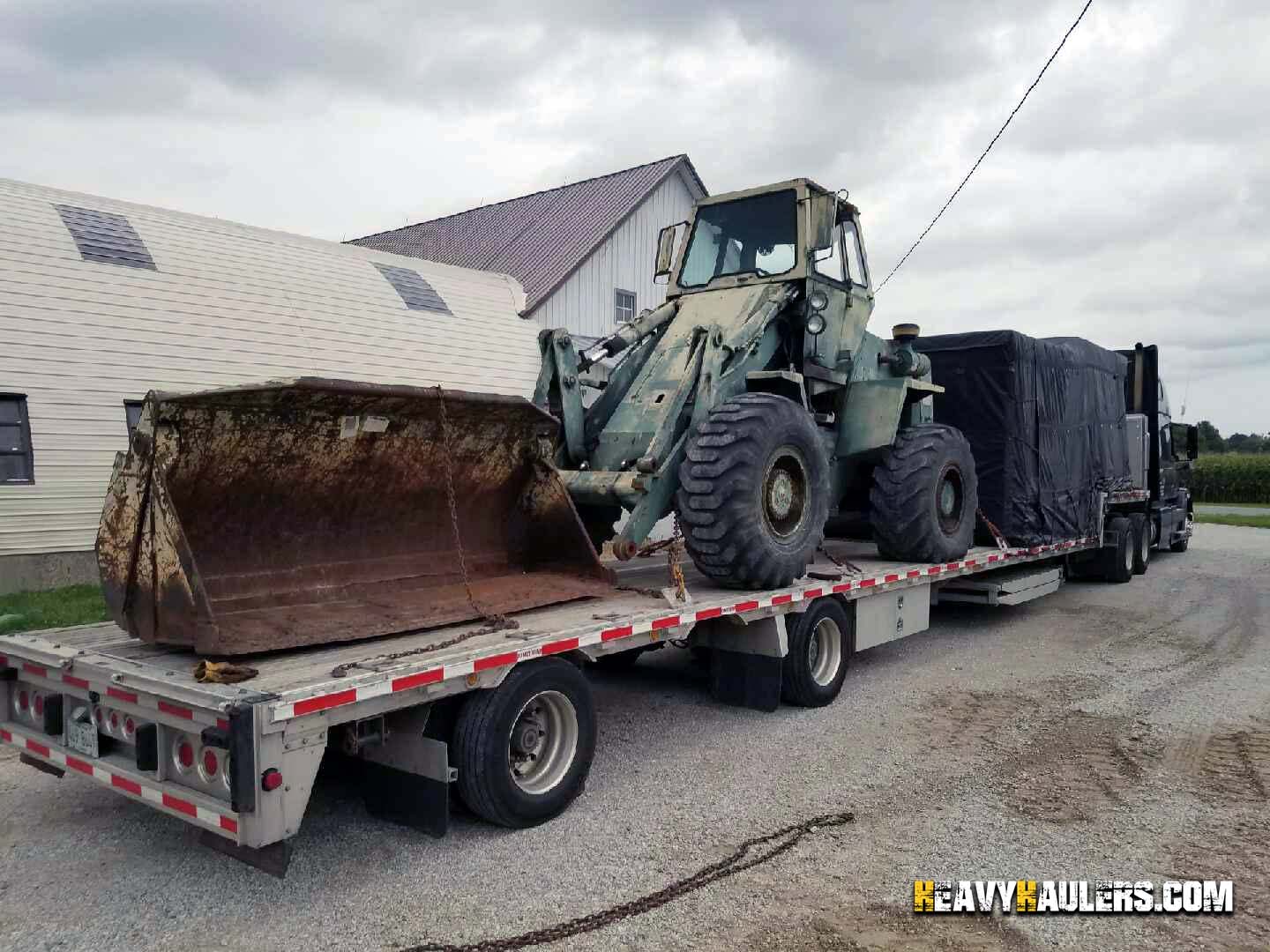 Wheel Loader Shipping | Heavy Haulers | (800) 908-6206