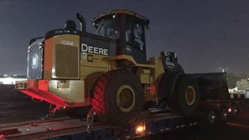 Wheel Loader Shipping | Heavy Haulers | (800) 908-6206