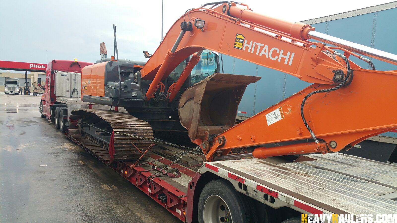 Excavator Transportation Services | Heavy Haulers | (800) 908-6206